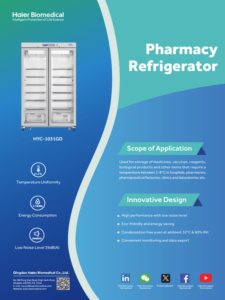 HYC-1031GD 2024.06.04 | PDF | Refrigerator | Door