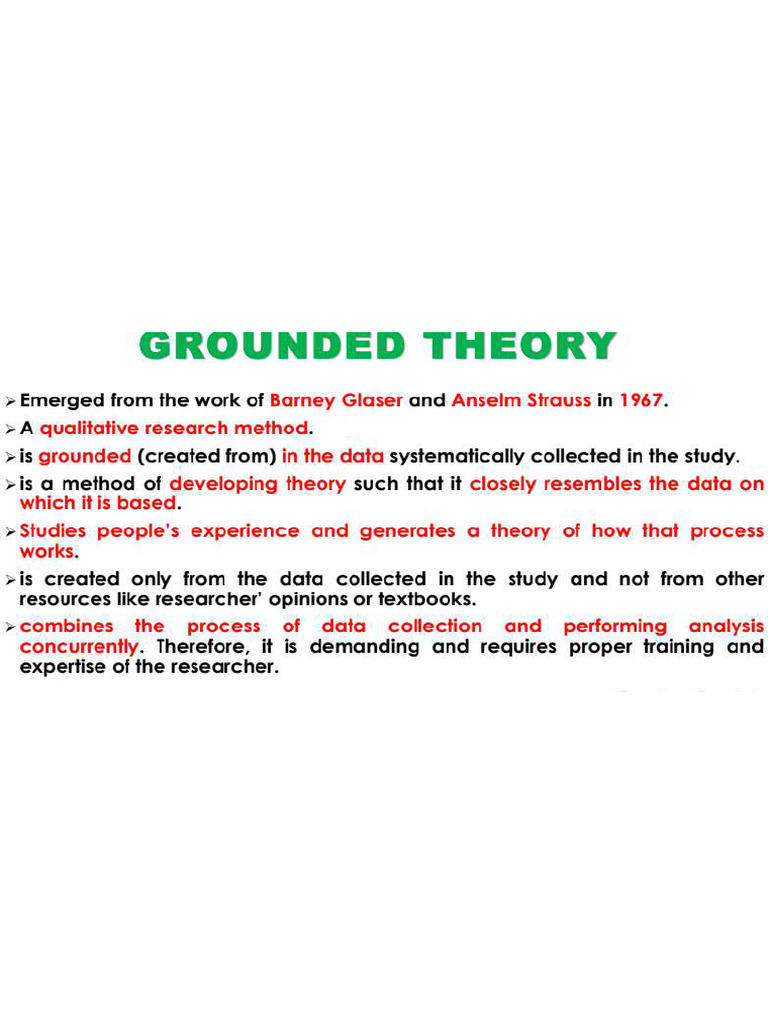 Grounded Theory | PDF
