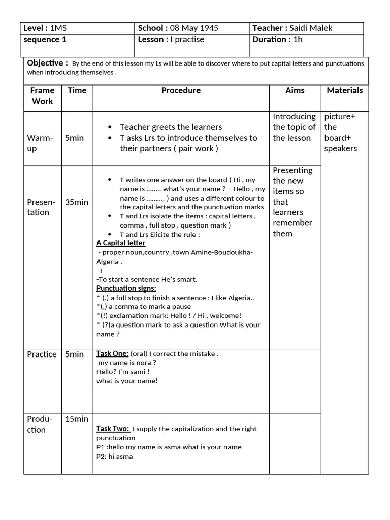 I Practise Punctuation Pdf Punctuation Notation