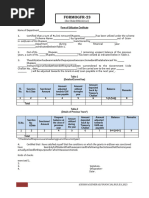 New Ogfr Form 23 | PDF