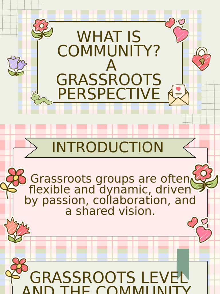 Understanding Grassroots Communities | PDF