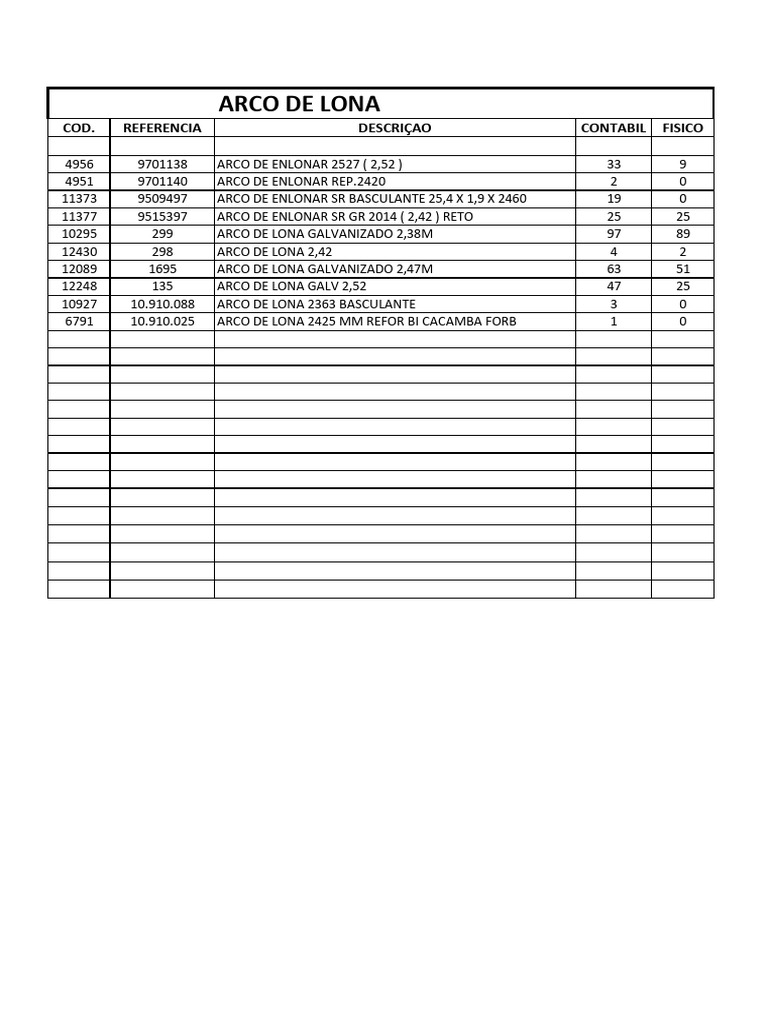 ARCO DE LONA (1) | PDF