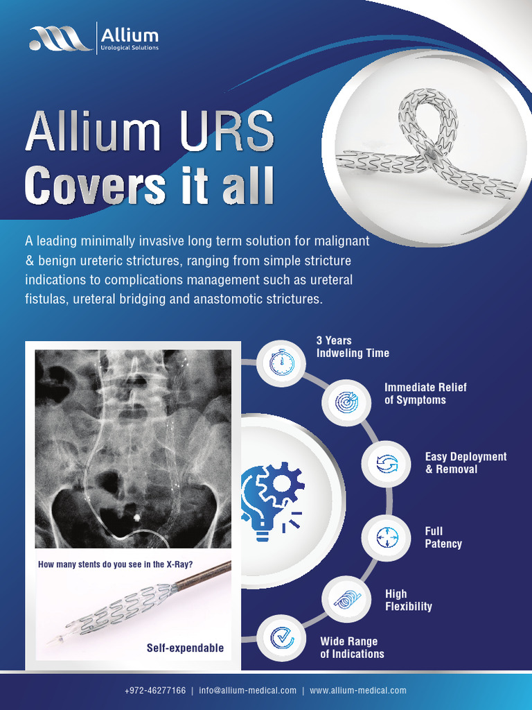 Ureteral Stent Solutions Guide | PDF | Stent | Diseases And Disorders