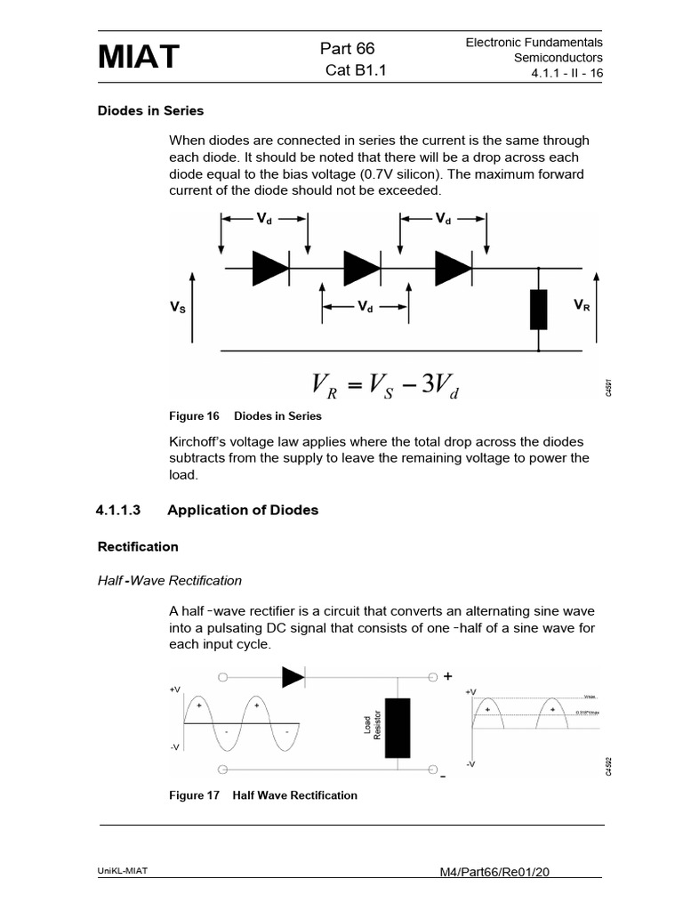 Application of Diode | PDF | Rectifier | Diode