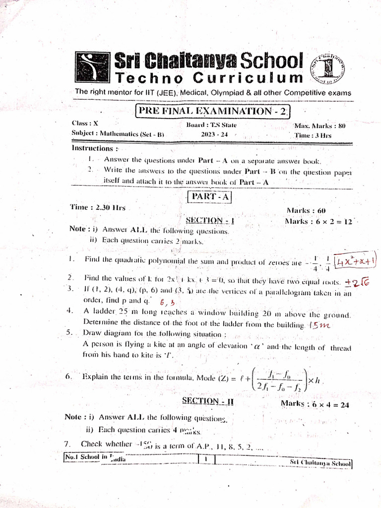 Prefinal 2 SET B | PDF