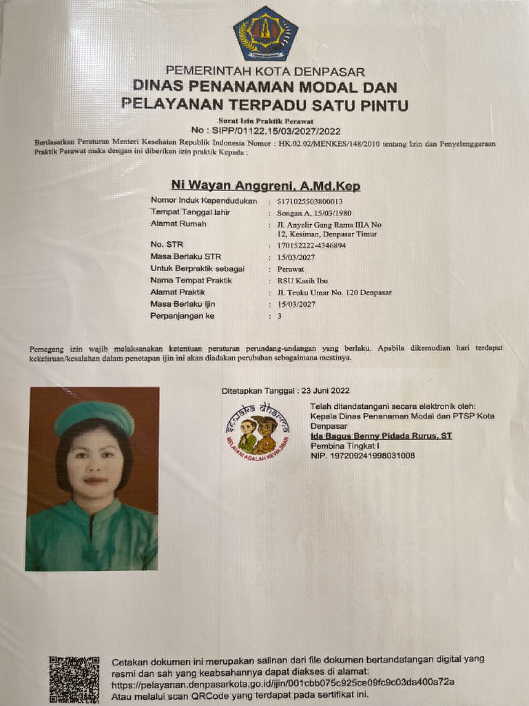 SIP Anggreni | PDF
