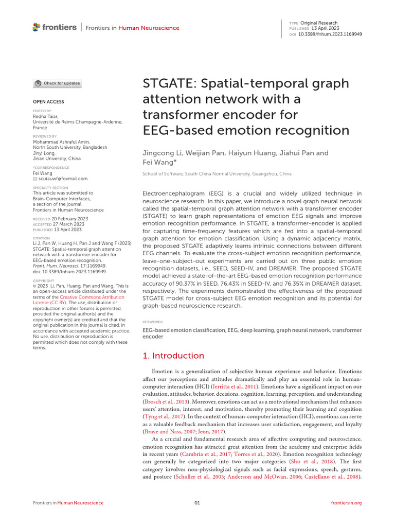 Stgate Spatial Temporal Graph Attention Network Wi Pdf Attention