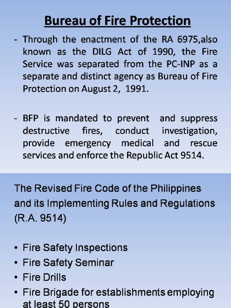 Fire Safety Lecture 2 | PDF