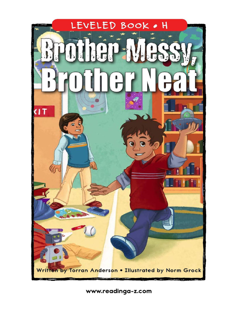 Brother Messy, Brother Neat | PDF