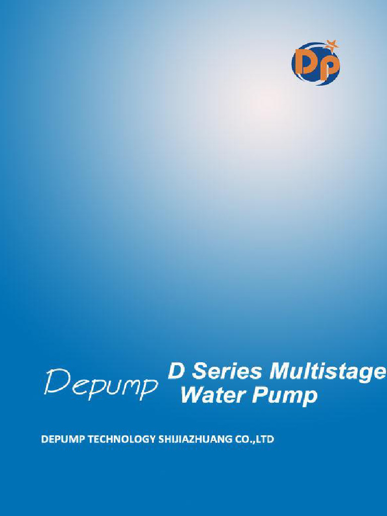 D multistage pump-DEPUMP_241105_085051 (1) | PDF