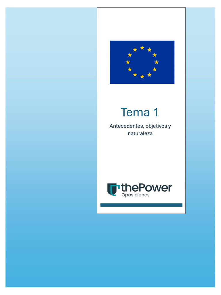 Tema+1 (Formato Comprimido) | PDF | Comunidad Económica Europea | Europa