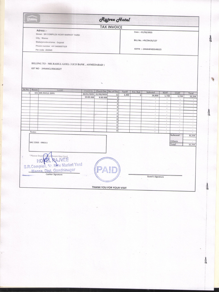 MR Rahul Goel Bill No 127 | PDF