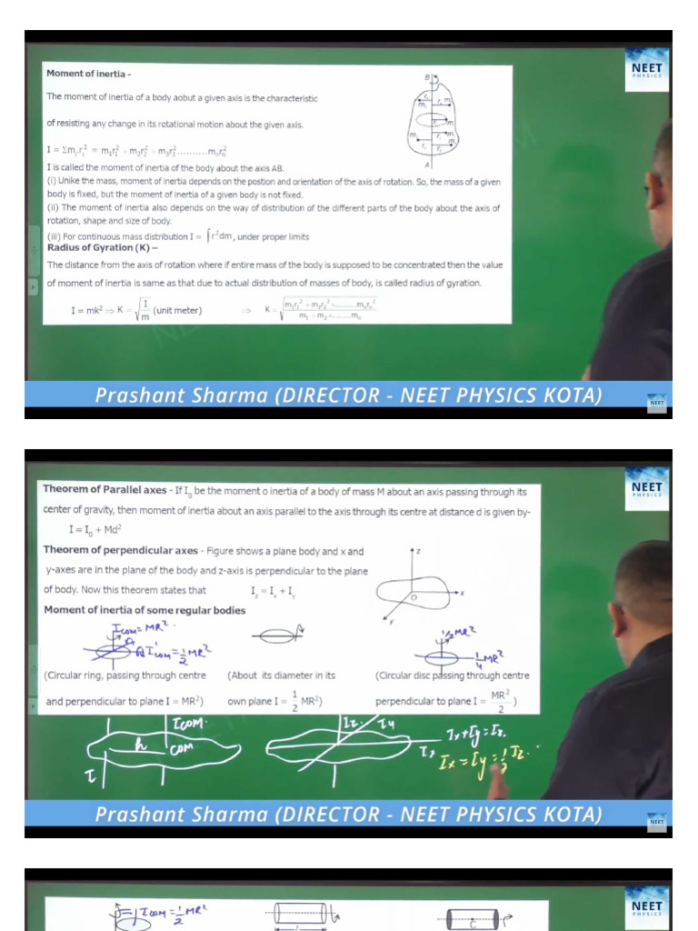 (5)Rotational Motion _220604_222435 | PDF | Rotation | Euclidean Geometry
