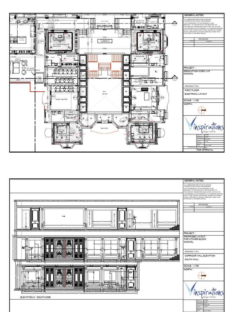 First Floor Electrical Layout Plan | PDF