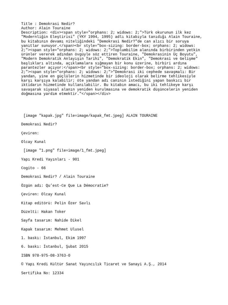 Demokrasi Nedir | PDF