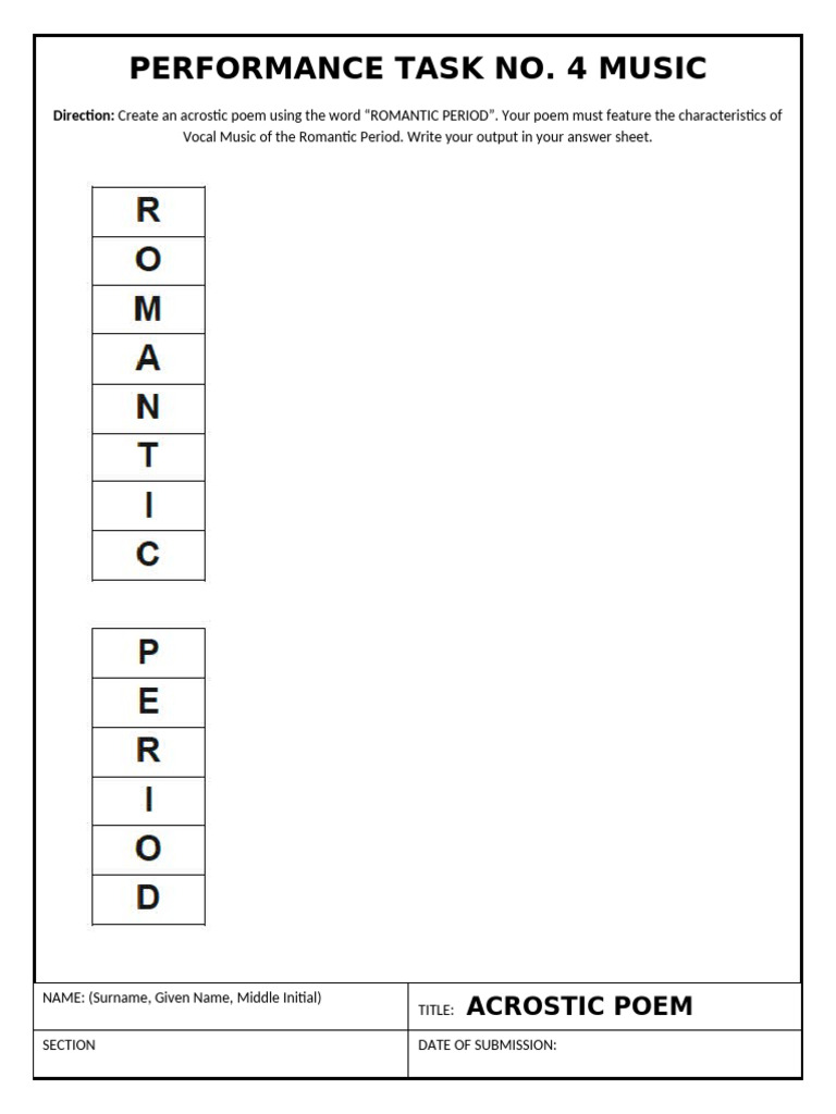 q4 Performance Task Music 20210605 164345 | PDF