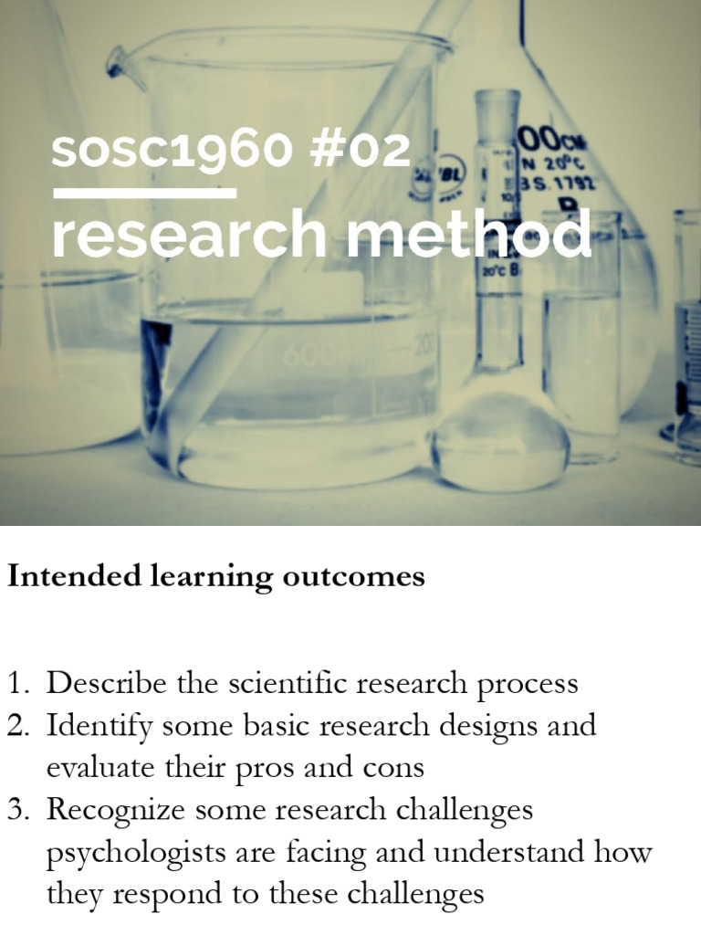 Lecture Slides 02 | PDF | Experiment | Randomized Controlled Trial