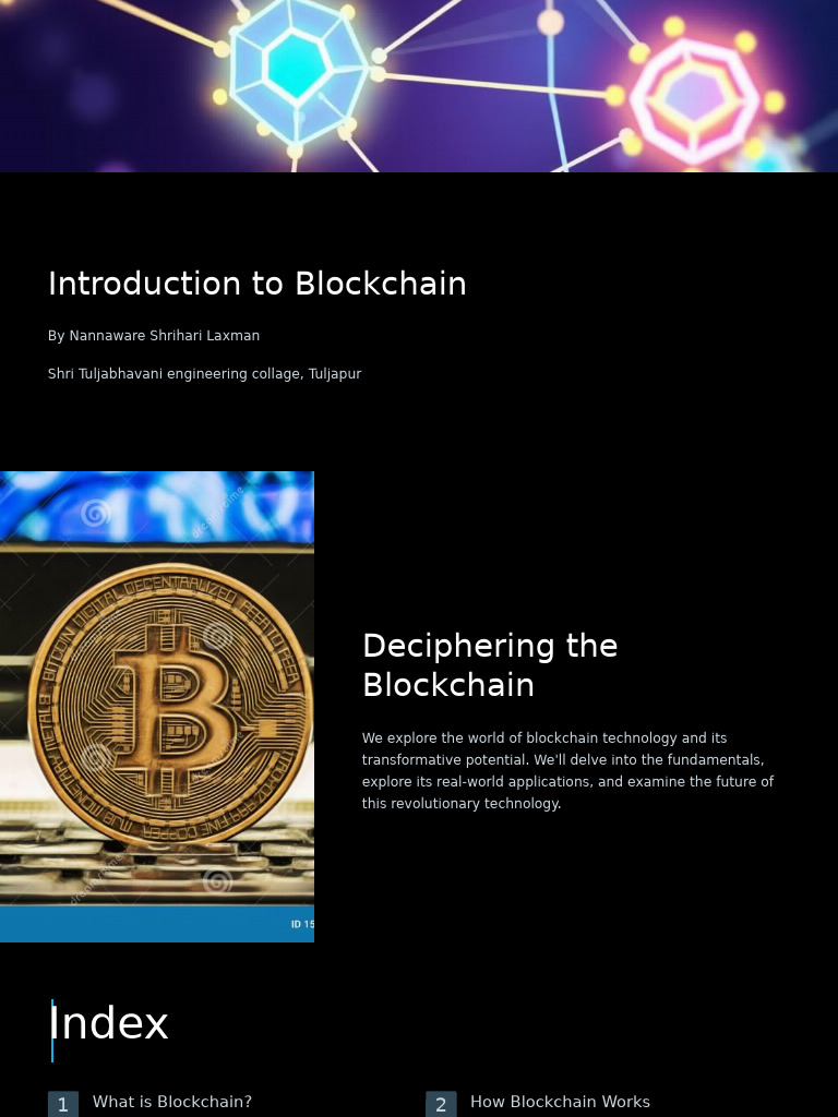 Introduction To Blockchain | PDF | Cryptocurrency | Cryptography