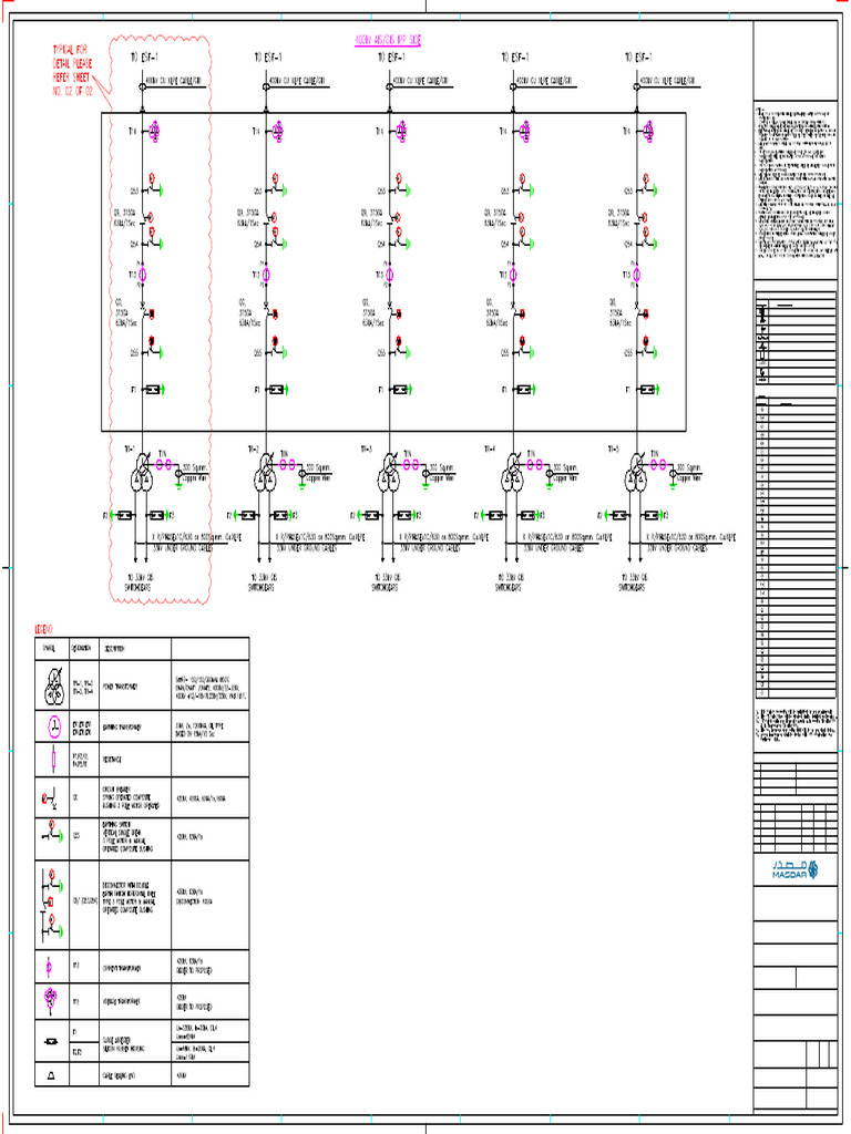 33-400kv Solar Ipp-1 Plant Substation Single Line Diagram - Adq 1 | PDF ...