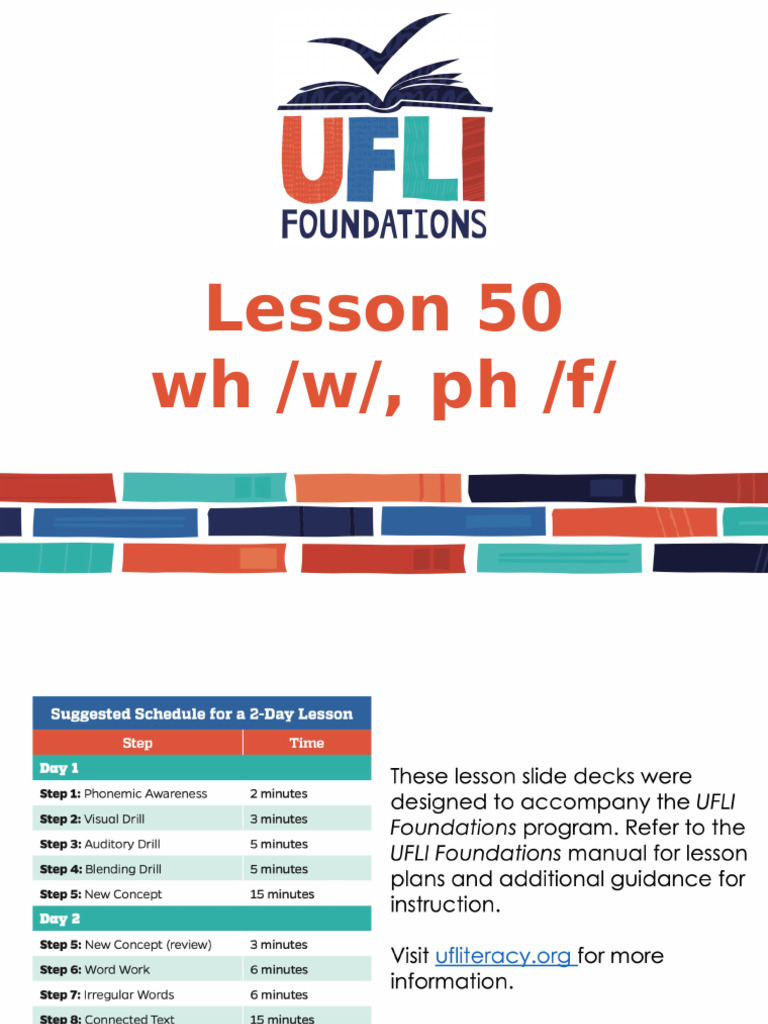 50 - Slides - UFLIFoundations WH PH | PDF
