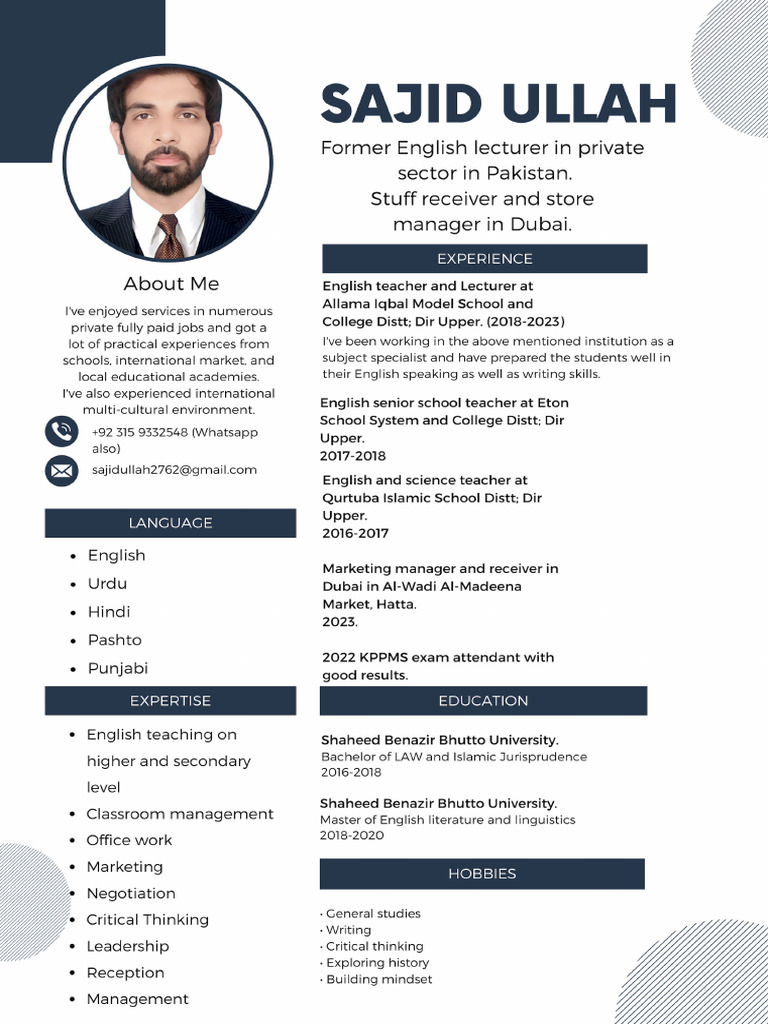 Complete CV. | PDF