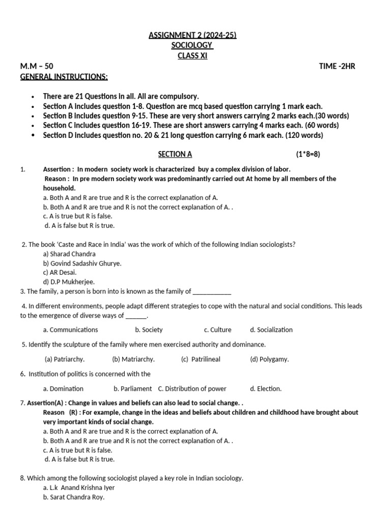 cl-11-ass-ii-set-2-24-25-pdf-sociology-liberal-arts-education
