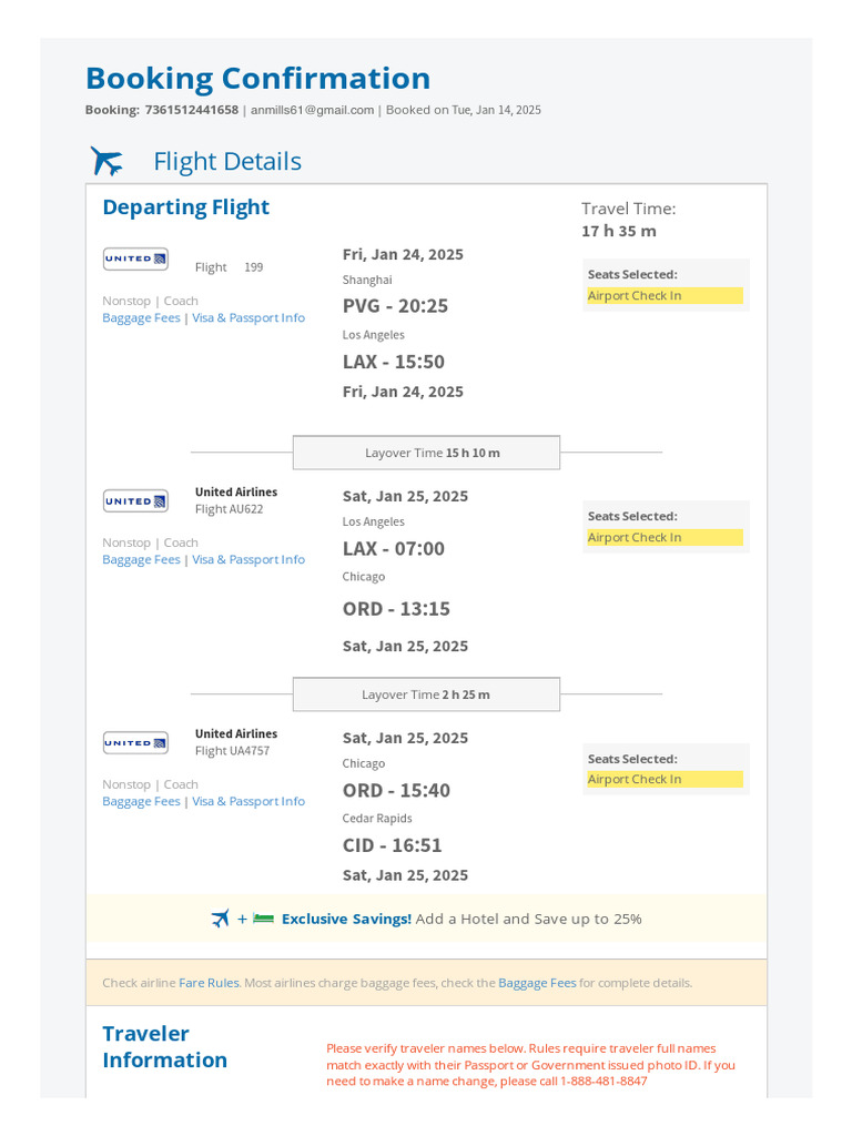 Ruby Chambers 7361512441658 | PDF | Fee | Airlines