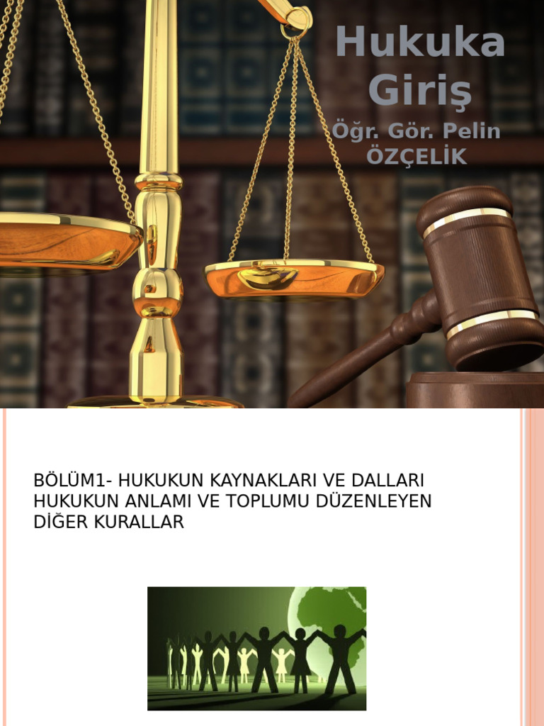 Hukuka Giris 2 Hafta HVHX | PDF