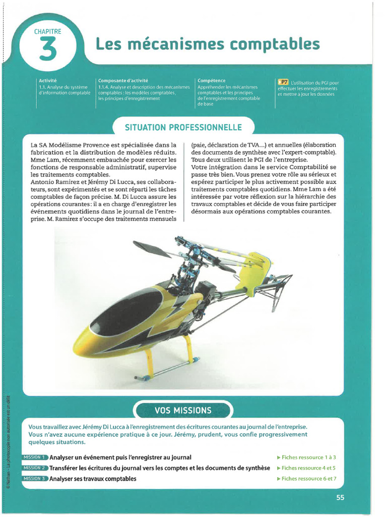 Chapitre 3 - Les Mécanismes Comptables | PDF
