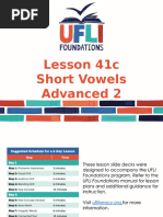 UFLI Fluency Check Lessons 119 128 Additional Affixes | PDF | Fluency ...