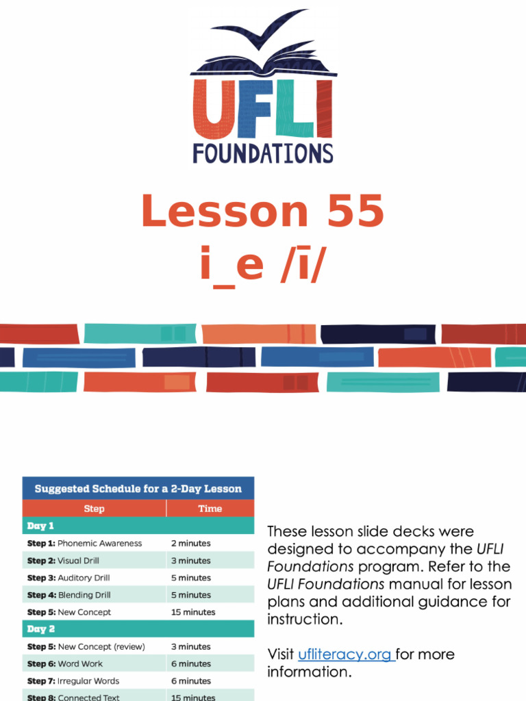 55 - Slides - UFLIFoundations I - e | PDF