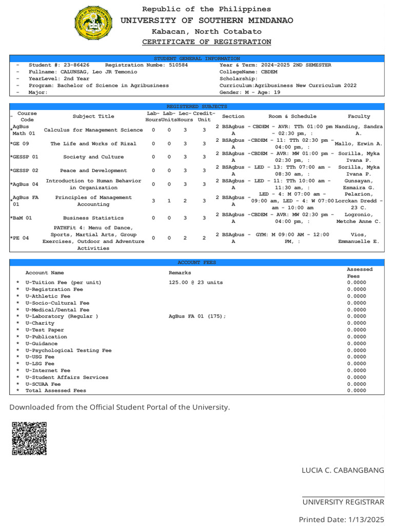 Certificate of Registration | PDF