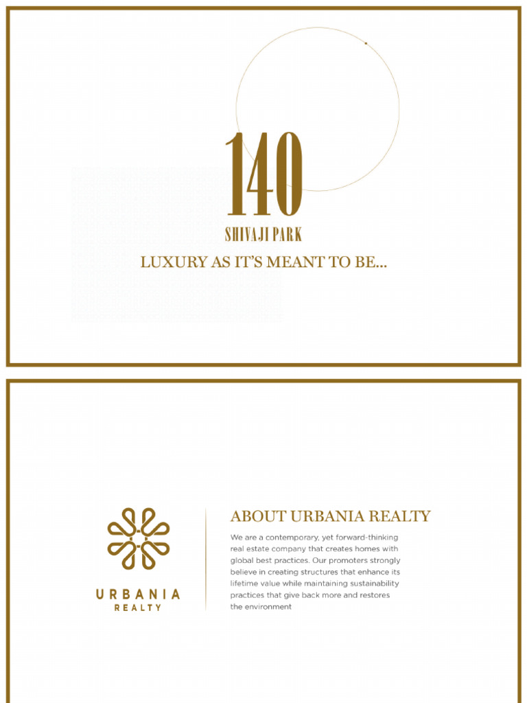 Urbania Brochure | PDF