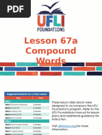 UFLI Fluency Check Lessons 119 128 Additional Affixes | PDF | Fluency ...