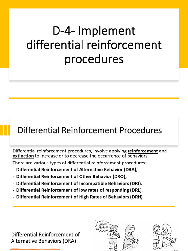 D-4 DifferentialReinforcement - EN | PDF | Reinforcement ...