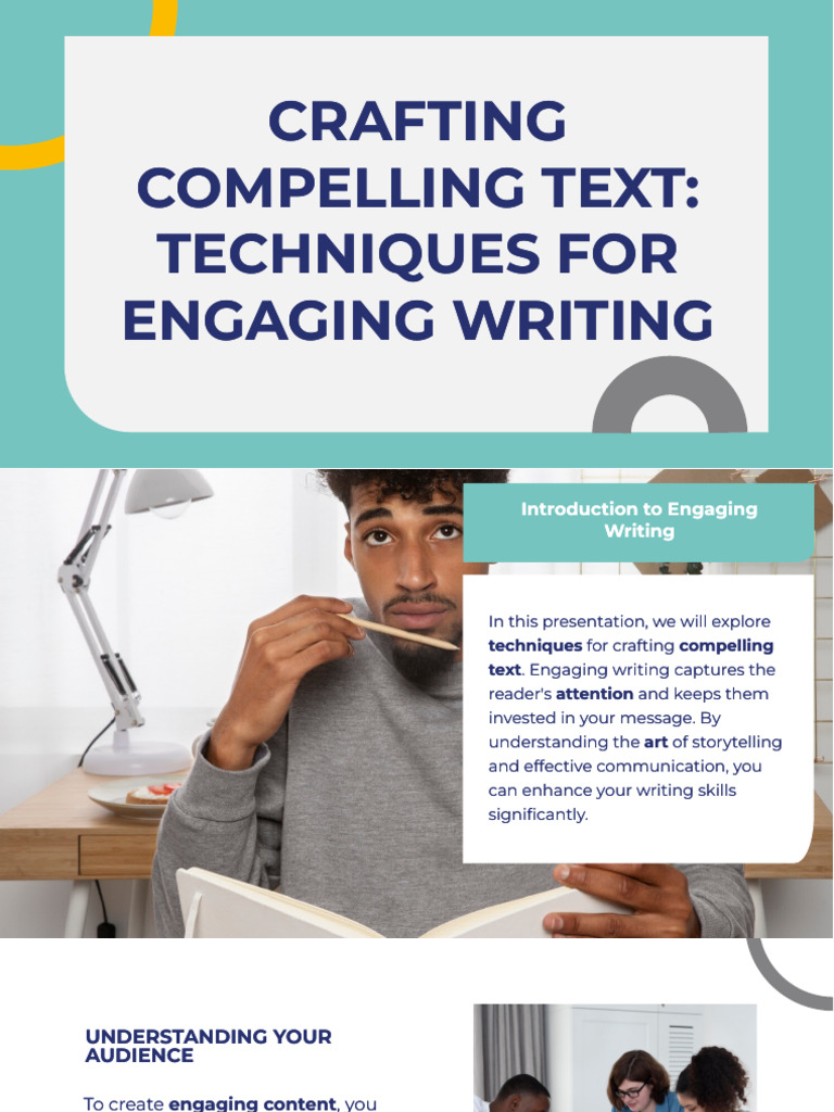 Slidesgo Crafting Compelling Text Techniques For Engaging Writing ...