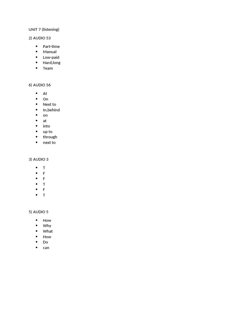 Listening Skills Practice Exercises | PDF