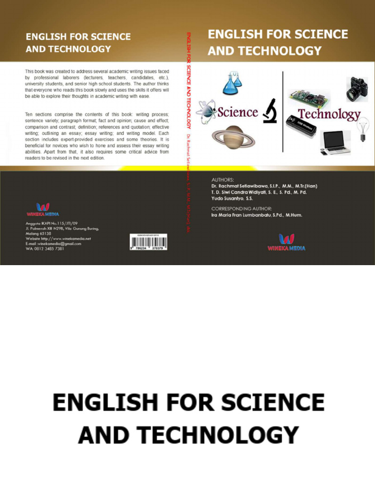 EBOOK ENGLISH FOR SCIENCE AND TECHNOLOGY | PDF | Power Station ...