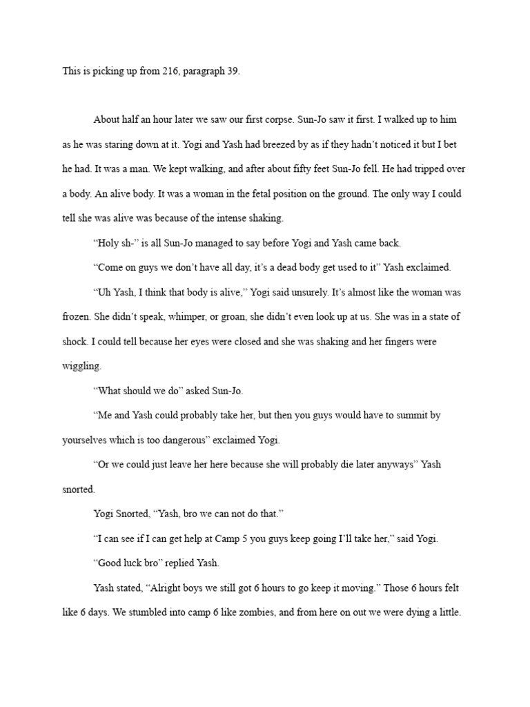 Alternate Ending Assignment - Lilly | PDF