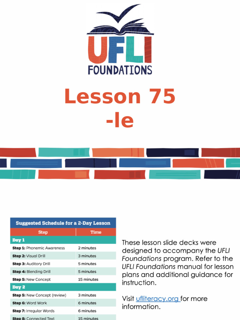 UFLI - Foundations - Lesson - 75 - Le | PDF