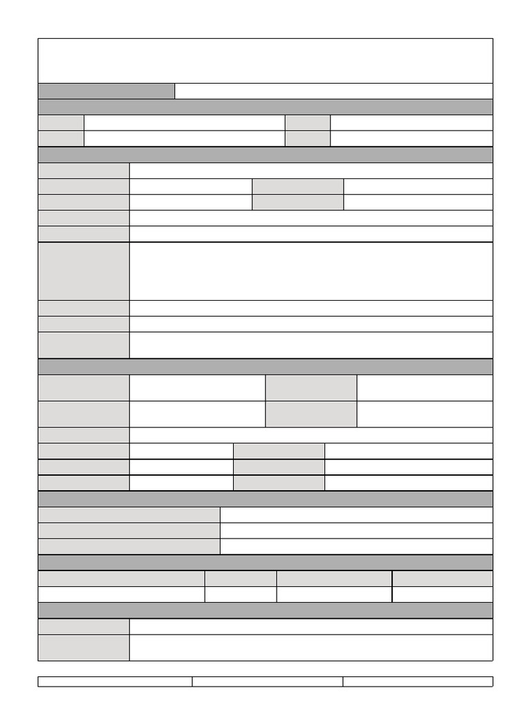 Application Summary Form | PDF | Private Sector | Corporations