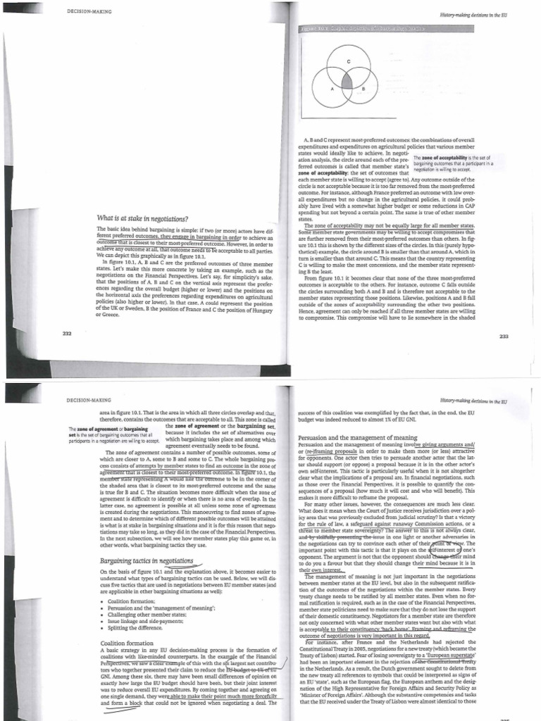 EU Negotiation Strategies Explained | PDF | European Union | Negotiation