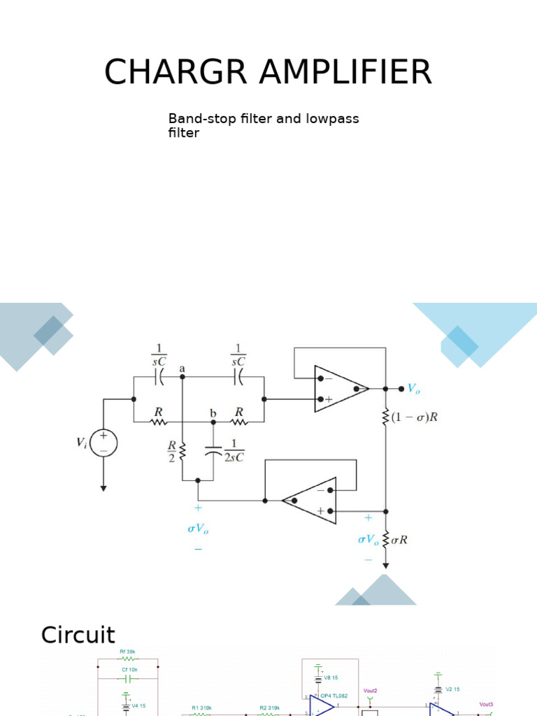 Chargr Amplifier Circuit Analysis | PDF | Resistor | Amplifier