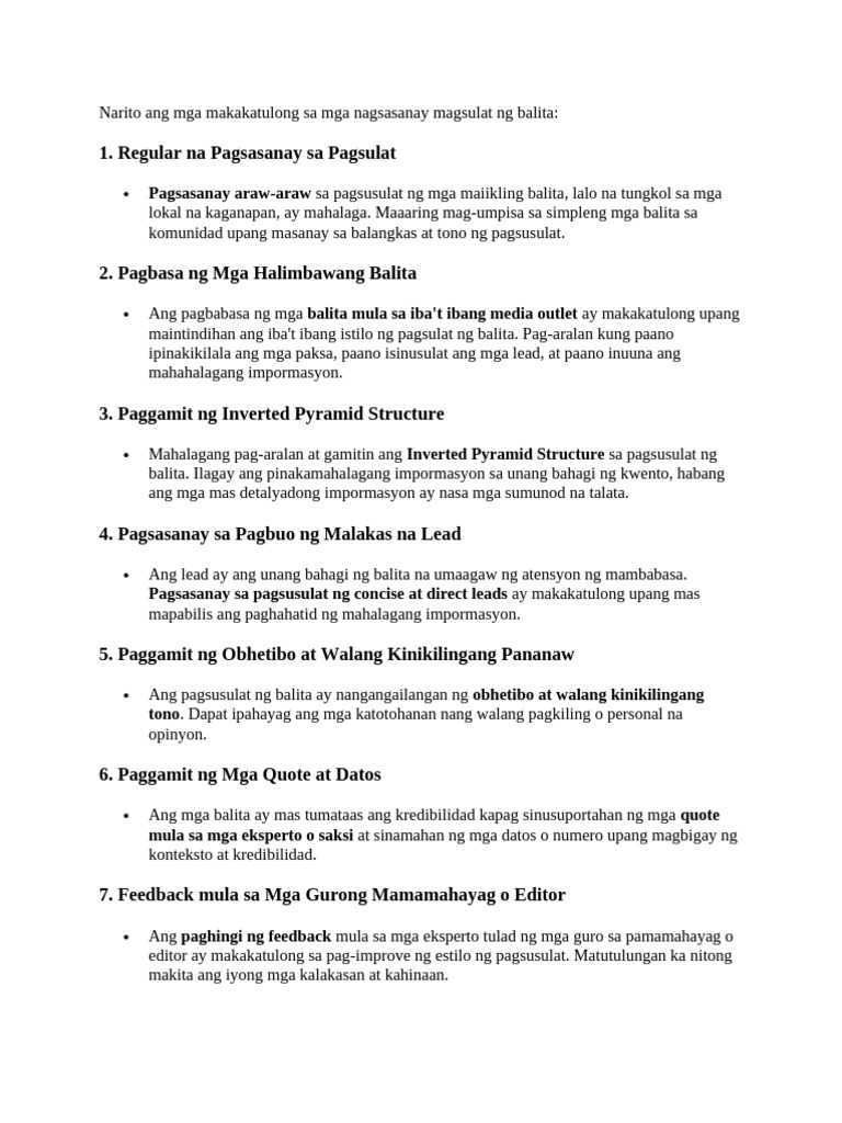 Tips and Tricks | PDF