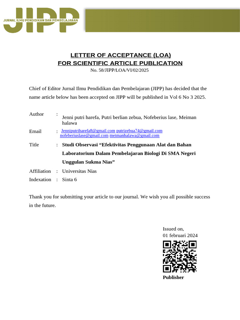 No. 58-JIPP-LOA-VI-02-2025 | PDF