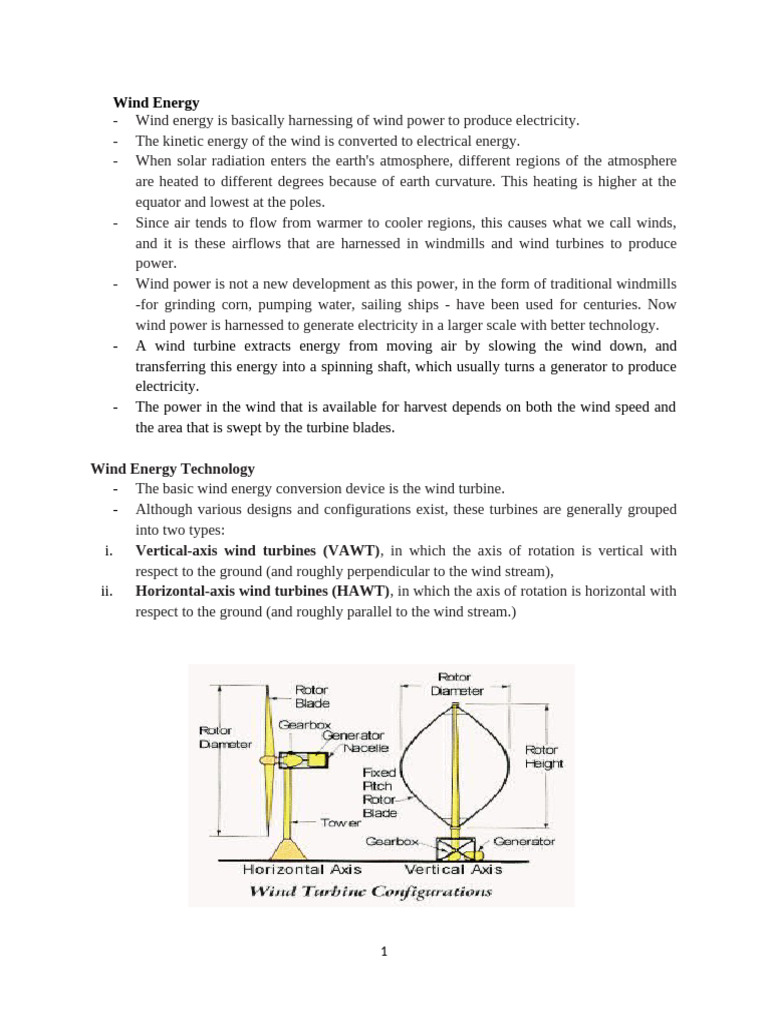 Wind Energy | PDF | Wind Turbine | Turbine