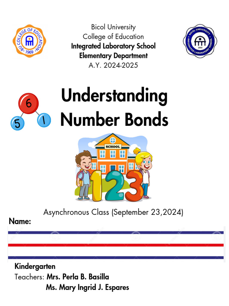 Number Bonds (Learning Module) | PDF | Cognition