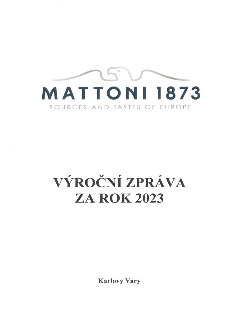 Mattoni VZ Cze 2023 | PDF