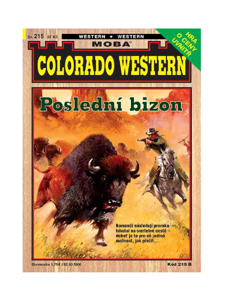 Colorado Western 215 Kirby J Posledni Bizon | PDF