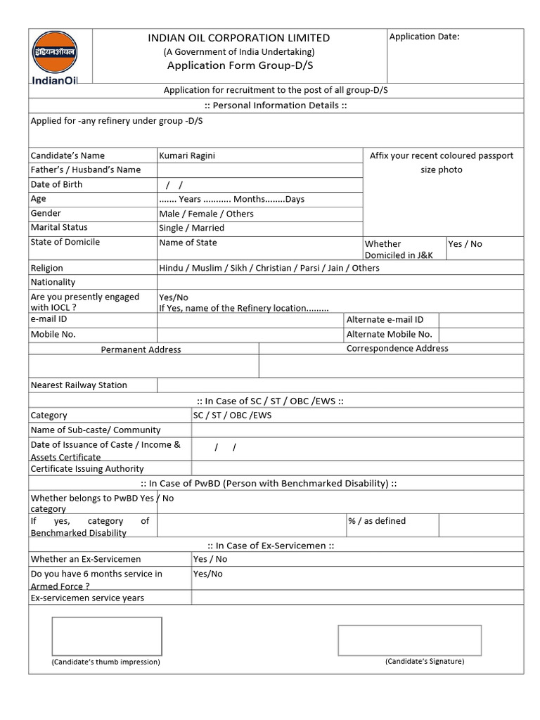 Application - Form - 2020 2 PDF | PDF